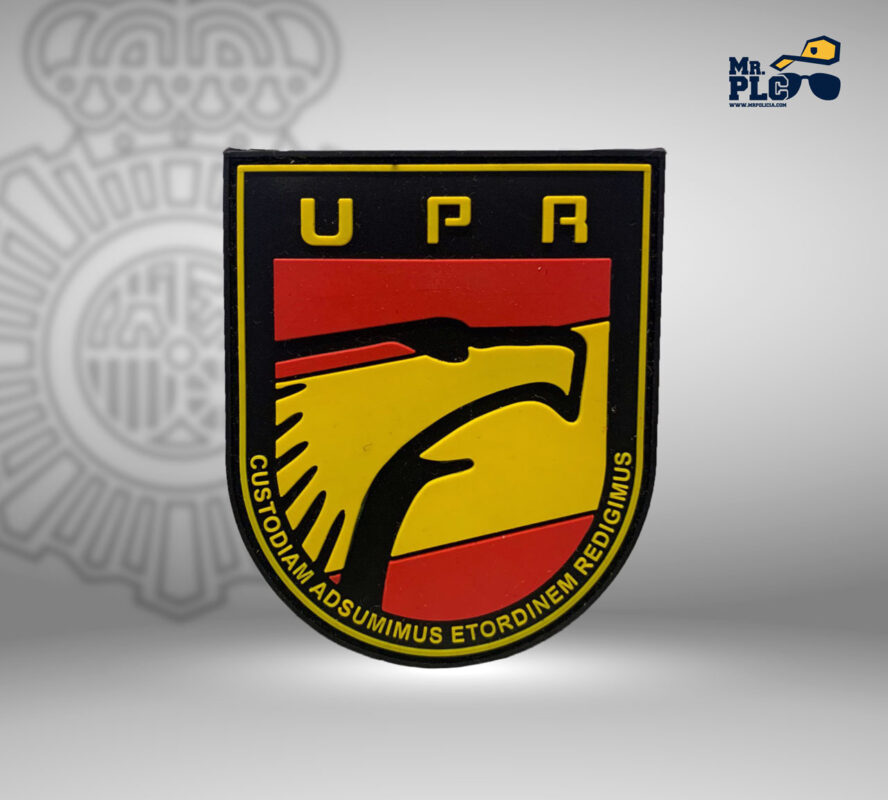 Parche UPR realizado en PVC "Policía Nacional" - MrPolicia