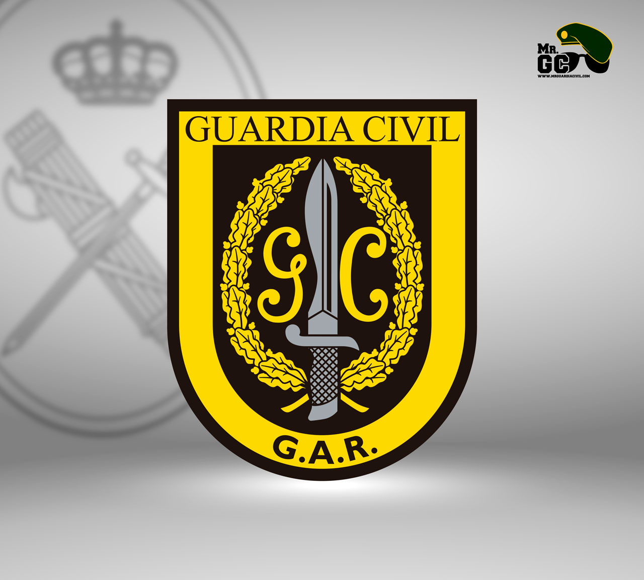 Parche G.A.R. Guardia Civil 2021 - MrGC. Guardia Civil.